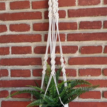 Macetero Macramé Basic - Entre ovejas y yo